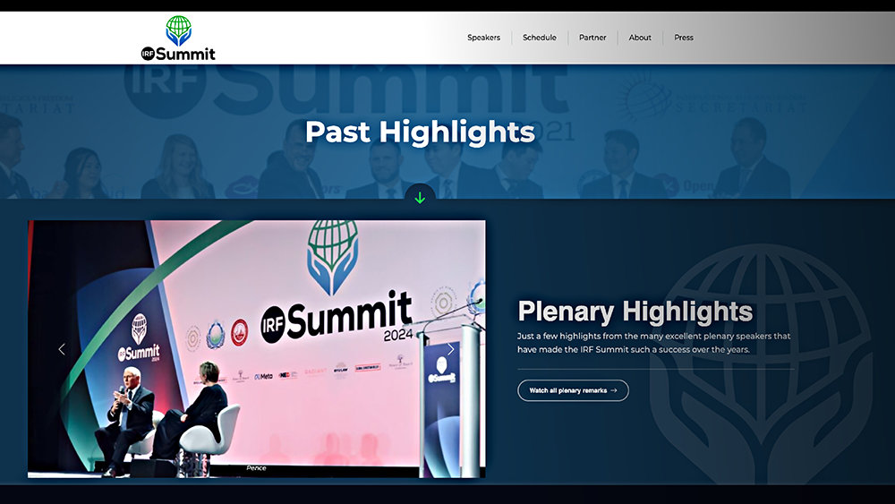 The 2024 International Religious Freedom Summit: Reflecting the Growth ...