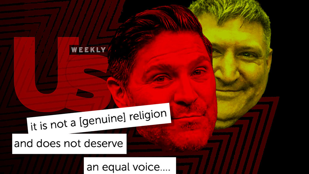 Dan Wakeford Uses Us Weekly as a Pulpit to Promote Raw Anti-Religious Hate
